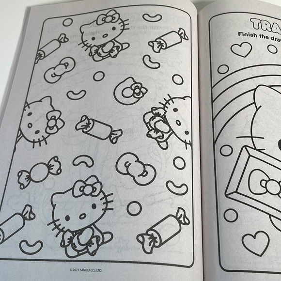 Hello Kitty | Toys | Hello Kitty Jumbo Coloring And Activity Book ...